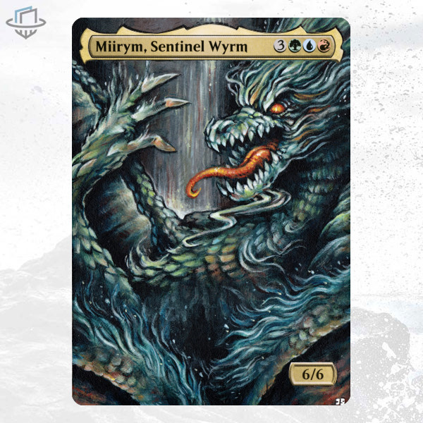 Miirym, Sentinel Wyrm by JomAlters — Alter Sleeves